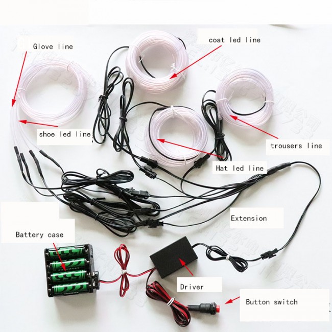 Led Light Up Stickman Costume Suit led-light-up-stickman-costume-suit